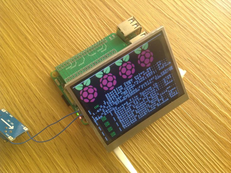 Testing out my DPI Adapter for Raspberry Pi Zero and 3 - tinkerBOY