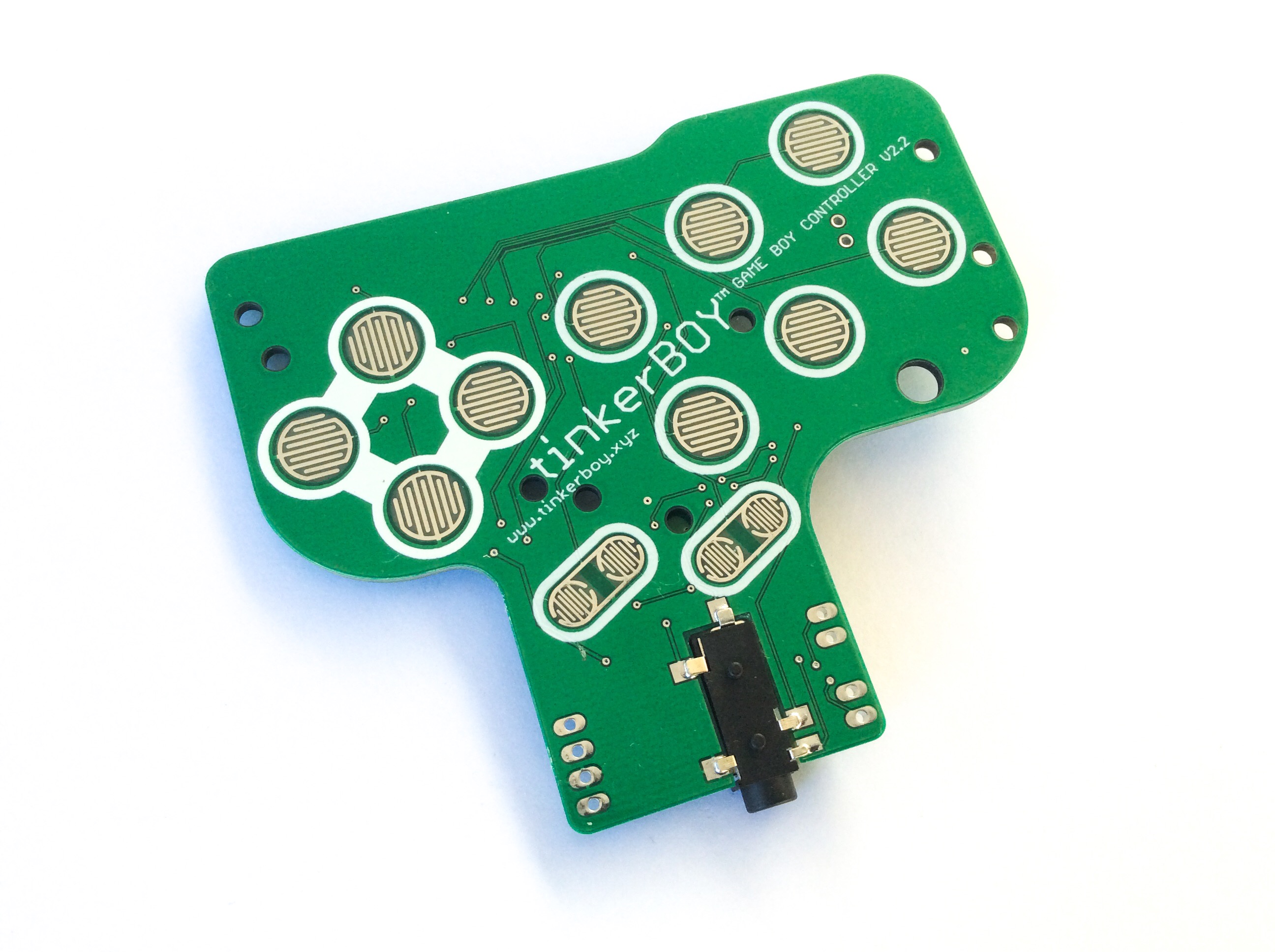 Game Boy Controller v2.2 with Pro Micro(atmega32u4) and PAM8403 Audio ...