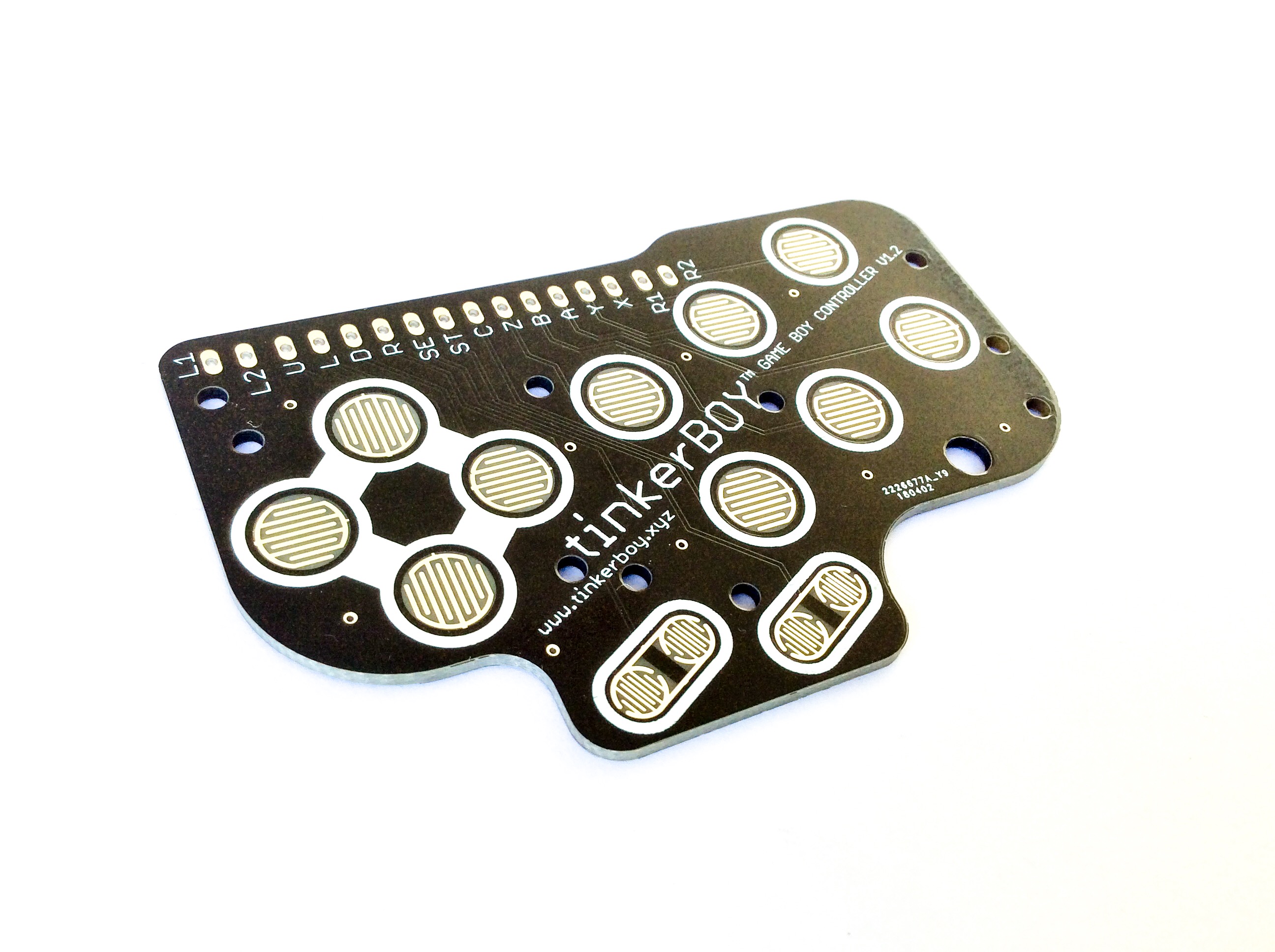 Game Boy Controller v1.2 PCB [6-Button version] for Game Boy Zero / 3 ...