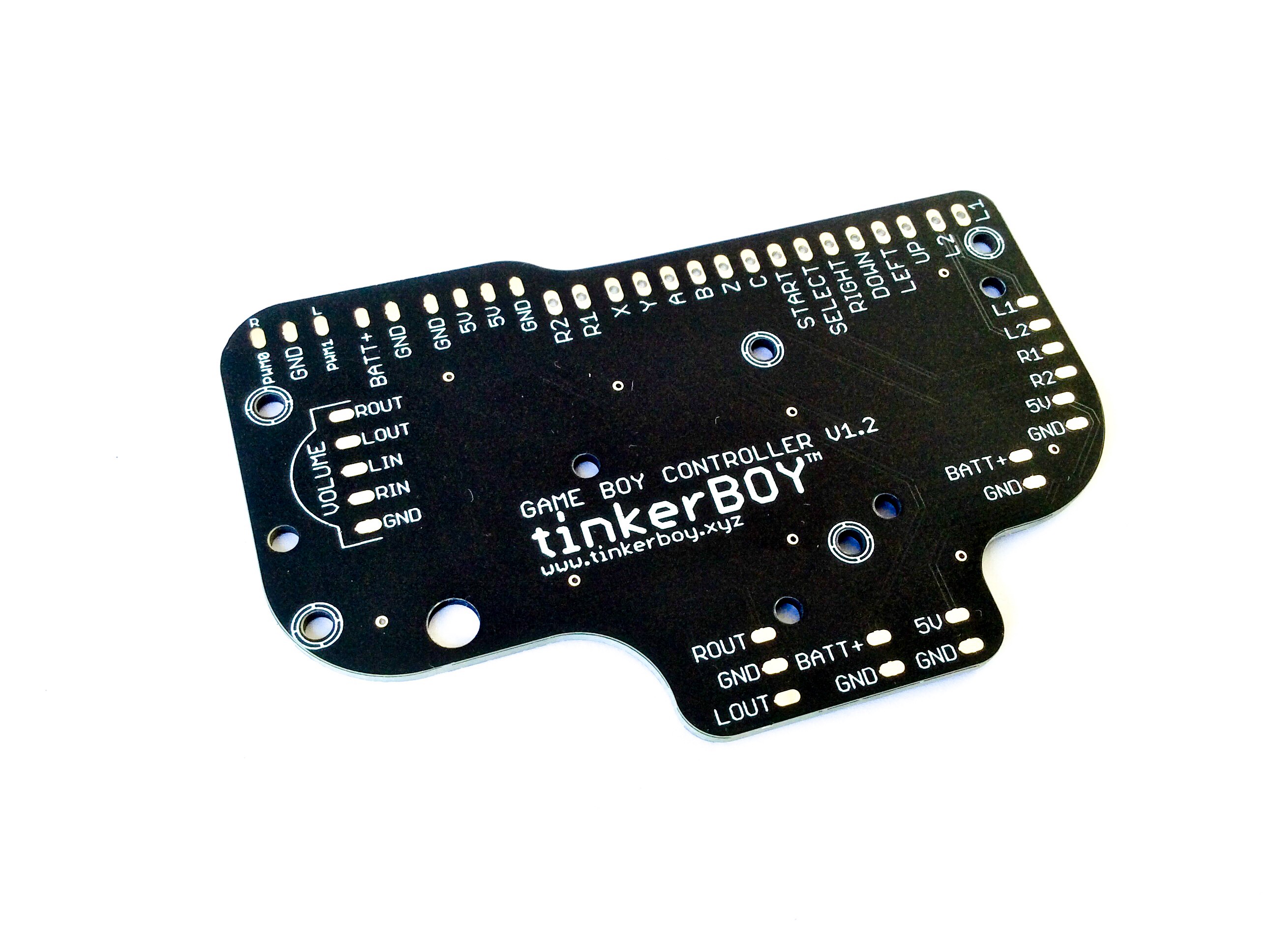 Game Boy Controller v1.2 PCB [6-Button version] for Game Boy Zero / 3 ...