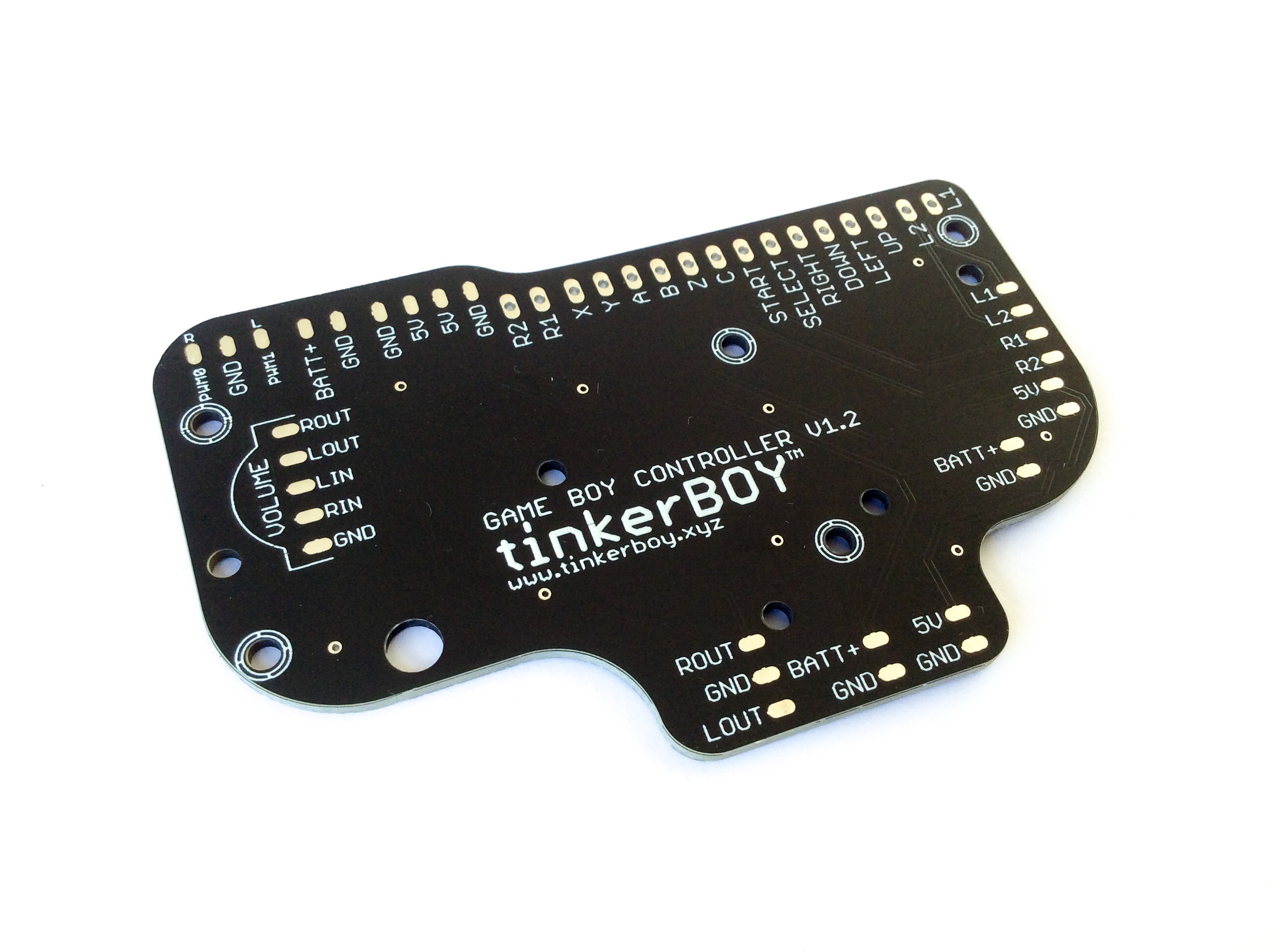 Game Boy Controller v1.2 PCB [6-Button version] for Game Boy Zero / 3 ...