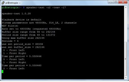 Raspberry Pi: Test Sound Output - tinkerBOY