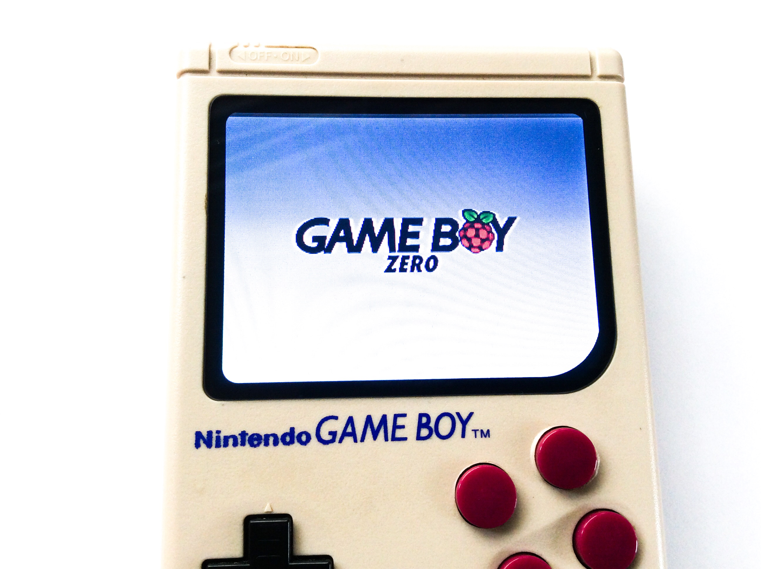 Game Boy Zero Glass Screen Cover Protector - tinkerBOY
