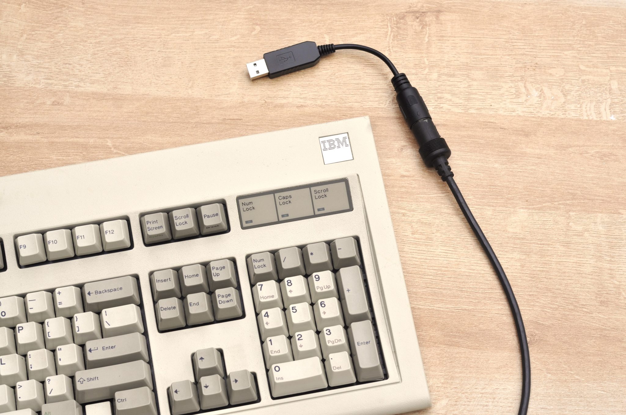 tinkerBOY IBM Model F XT / Model M AT Keyboard (180 Degree, 5-pin DIN ...